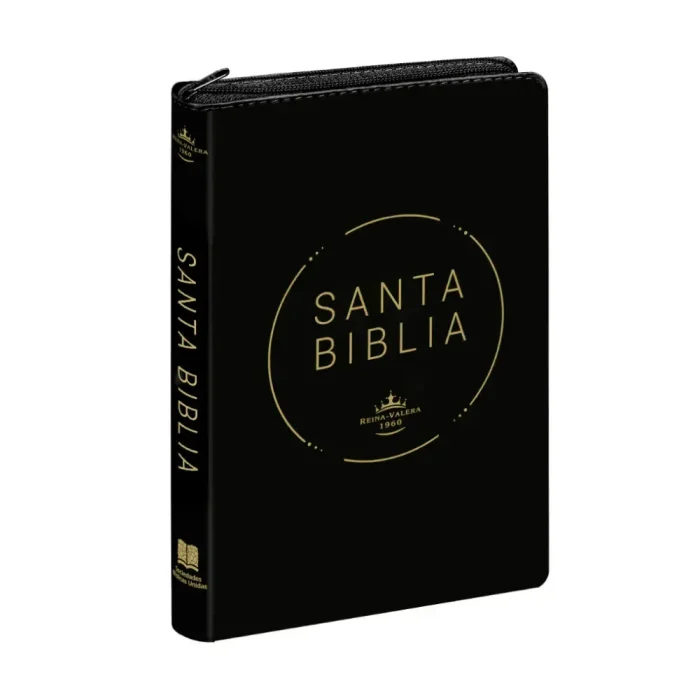 Biblia RVR con cierre - Negra - Libreria Paradoja